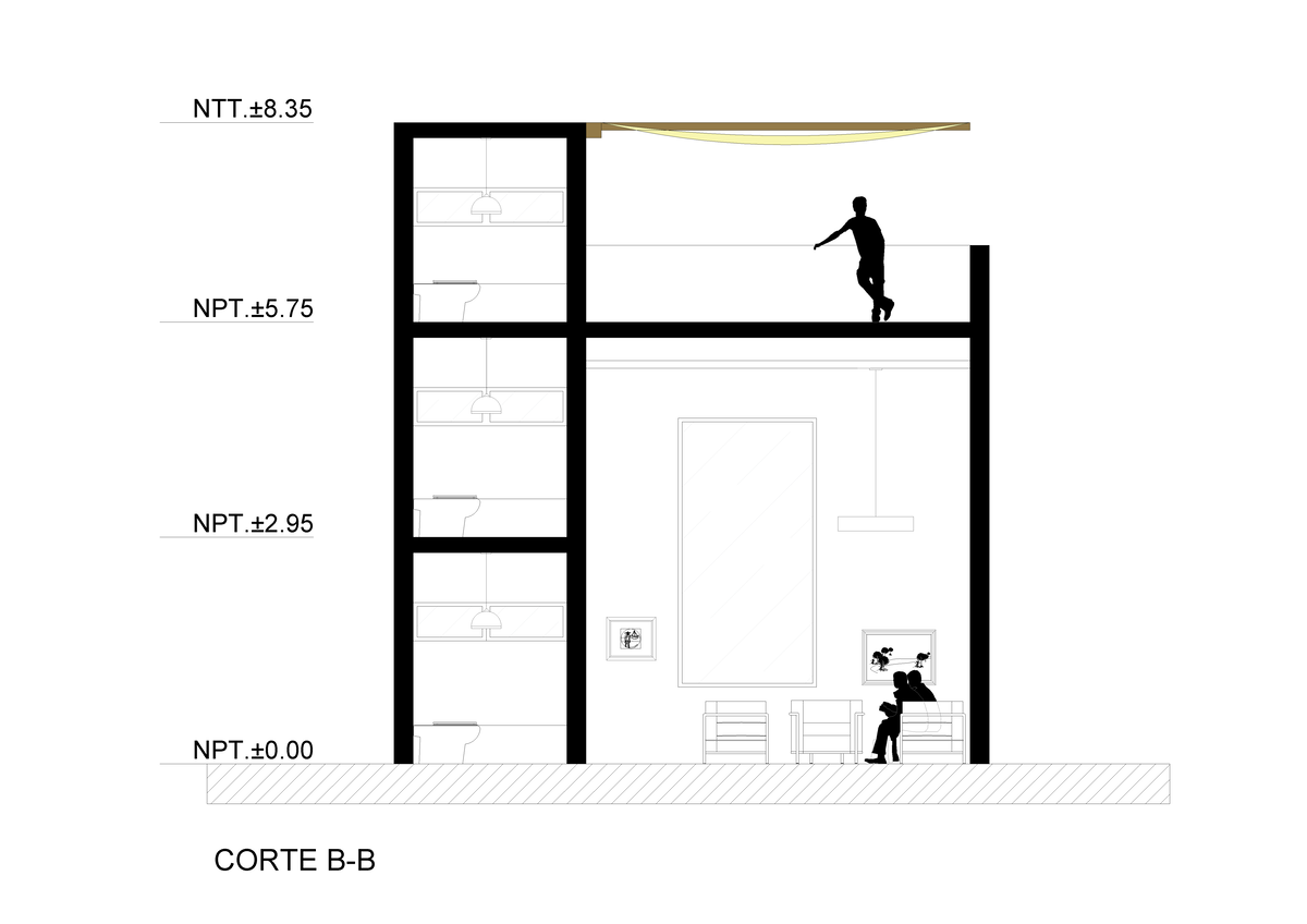 87 - elevaciones - Ingenieria Grafica - NTT.+8 NPT.+5 NPT.+2 NPT.+0 ...
