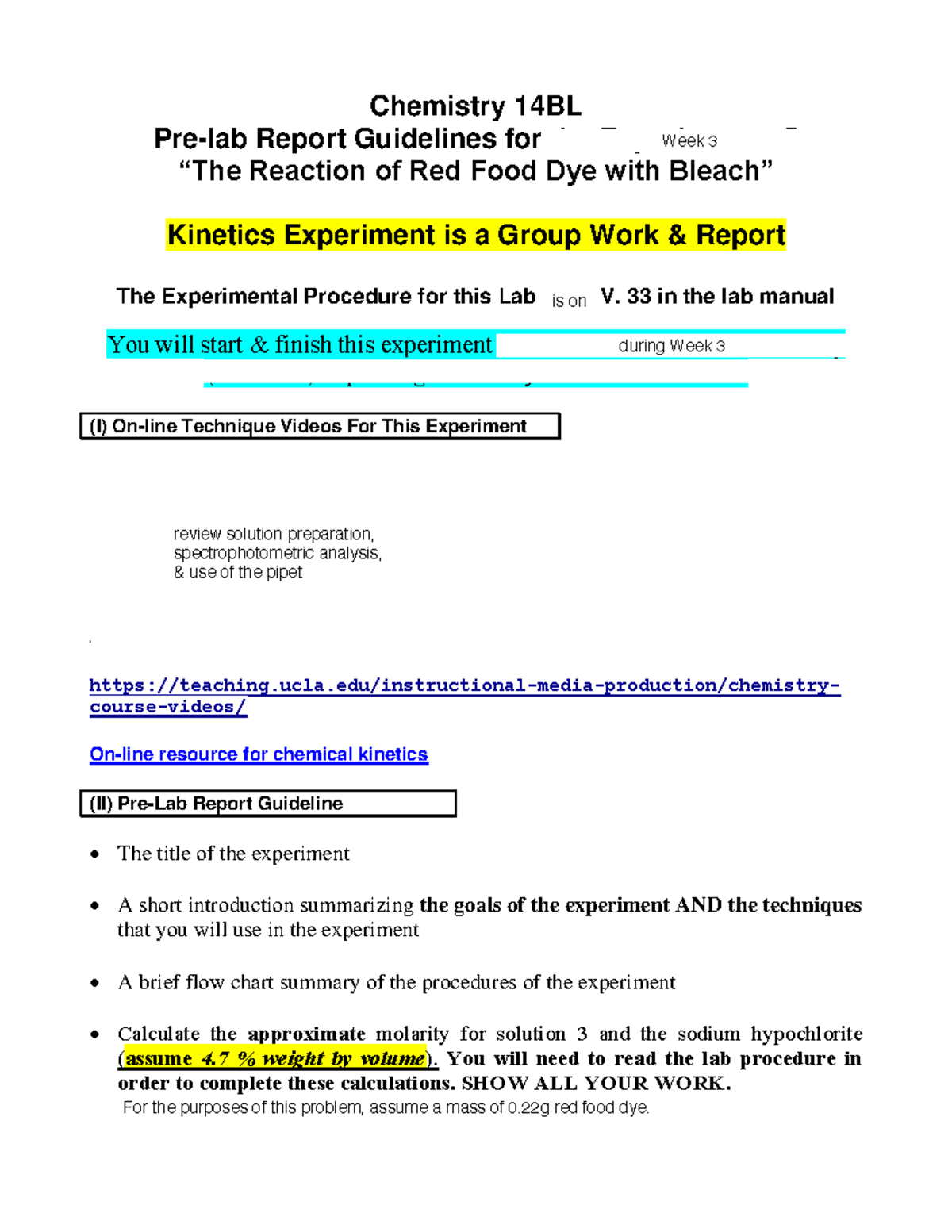 Lab Wk3 - Week 4 prelab doc - Pre-lab Report Guidelines for the ...
