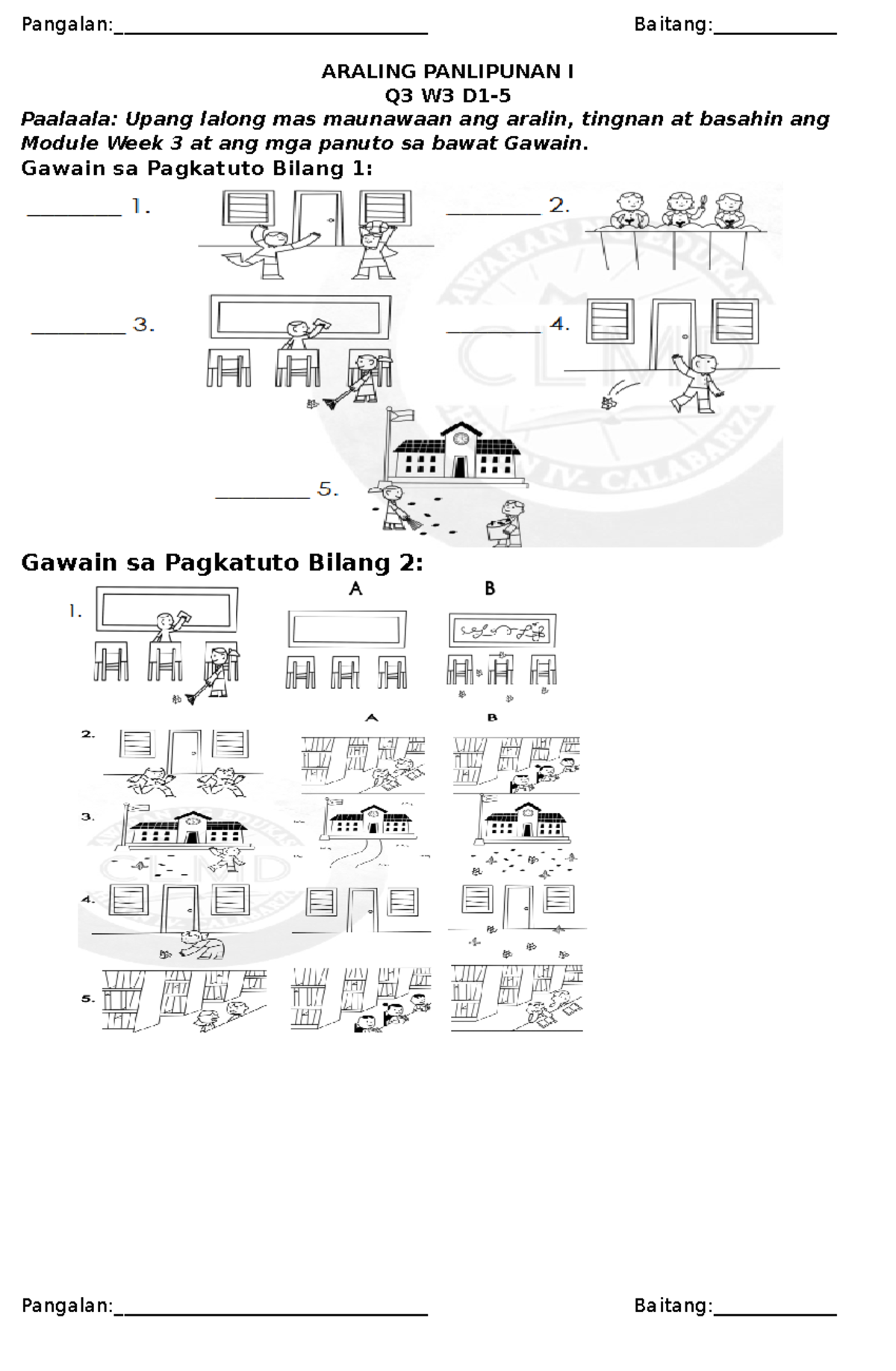 WEEK 2 Activity sheet - uuuuuuuuuuuuuuuuuuuuuuuuuurrrrrrrr - - Studocu