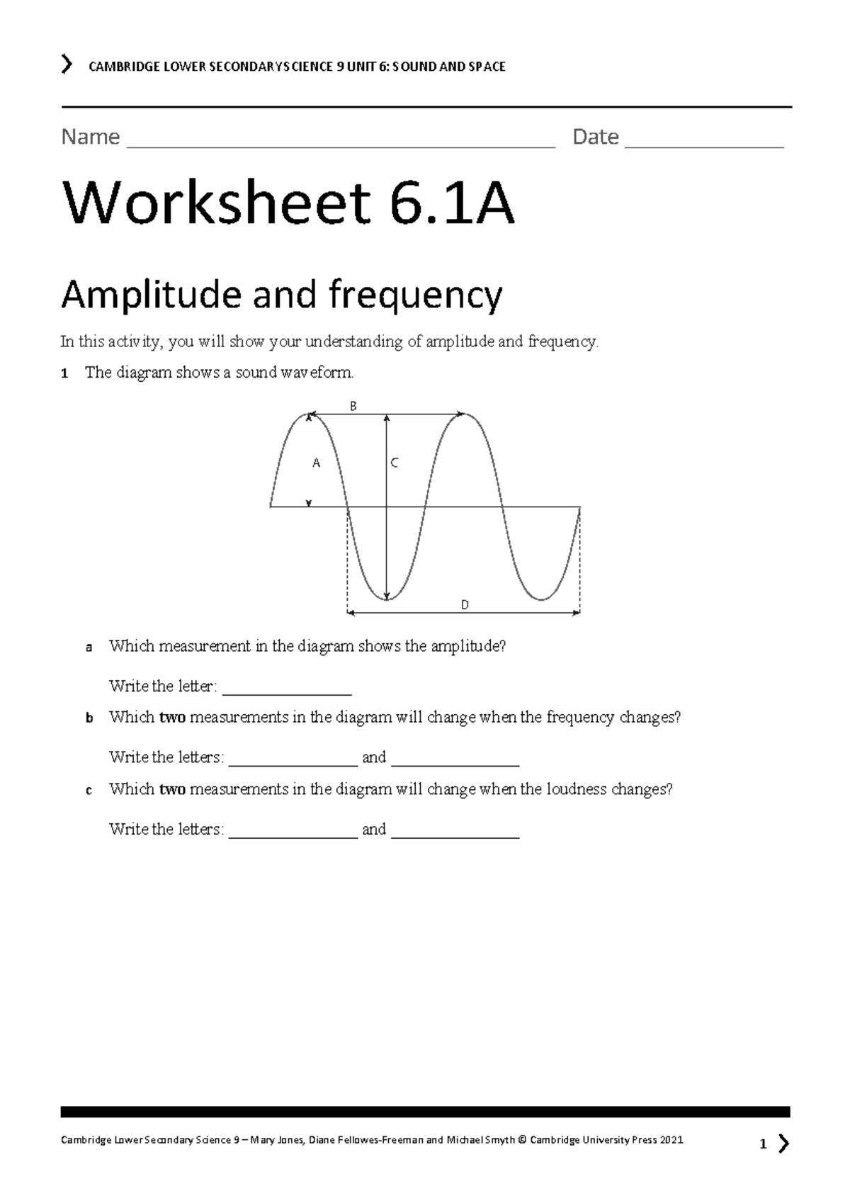 S9 Unit 6 Worksheets - Name ___________________________________ Date ...
