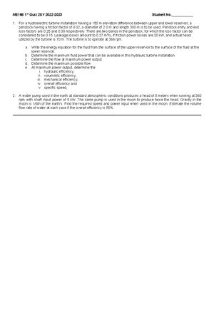 ME 63 AY 2020-2021 Lecture Notes 13 - LECTURE 13 Second Law of ...