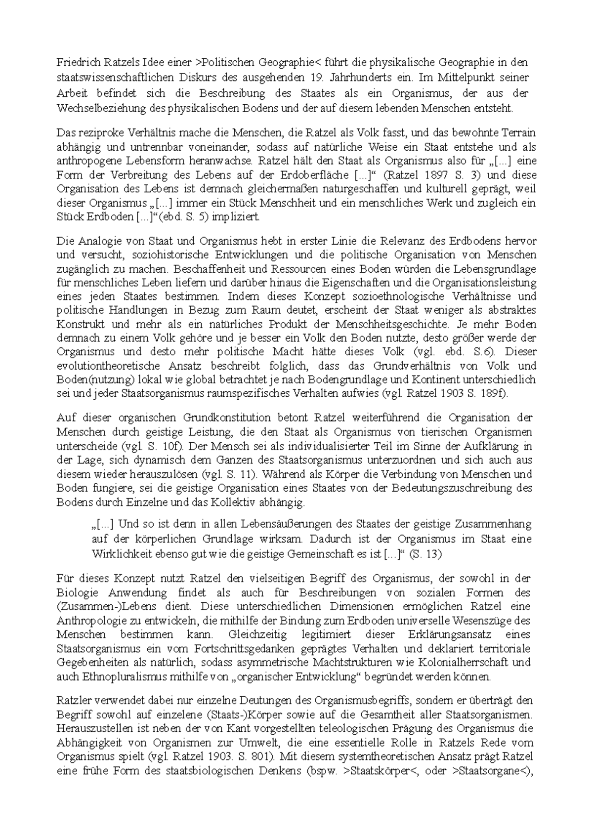 Friedrich Ratzel “Politische Geographie” (1. Auflage von 1897 und 2 ...