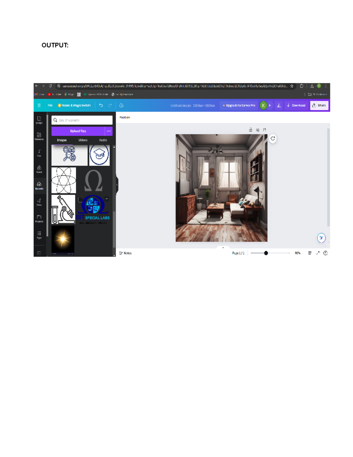 Output - wefwef - OUTPUT: Gmail YouTube Maps Q W Spaces W3schools Get ...