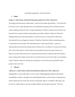 Layla Hussein - Spring Study Guide LIT HUM Final 2023 - Work ...