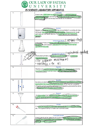 Laboratory Equipment Used in Measurements - EXERCISE NO. 1 Laboratory ...