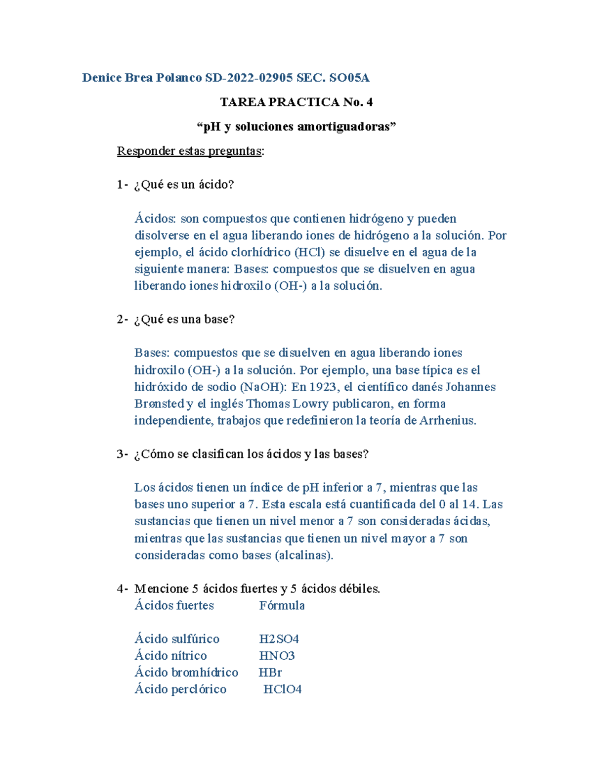 Tarea Practica 4 - Resumen - Denice Brea Polanco SD-2022-02905 SEC. SO05A TAREA PRACTICA No. 4 ...