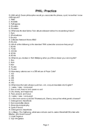 PHIL320-Assessment-4 - PHIL: Worksheet 1 What was the last Aphex Twin ...