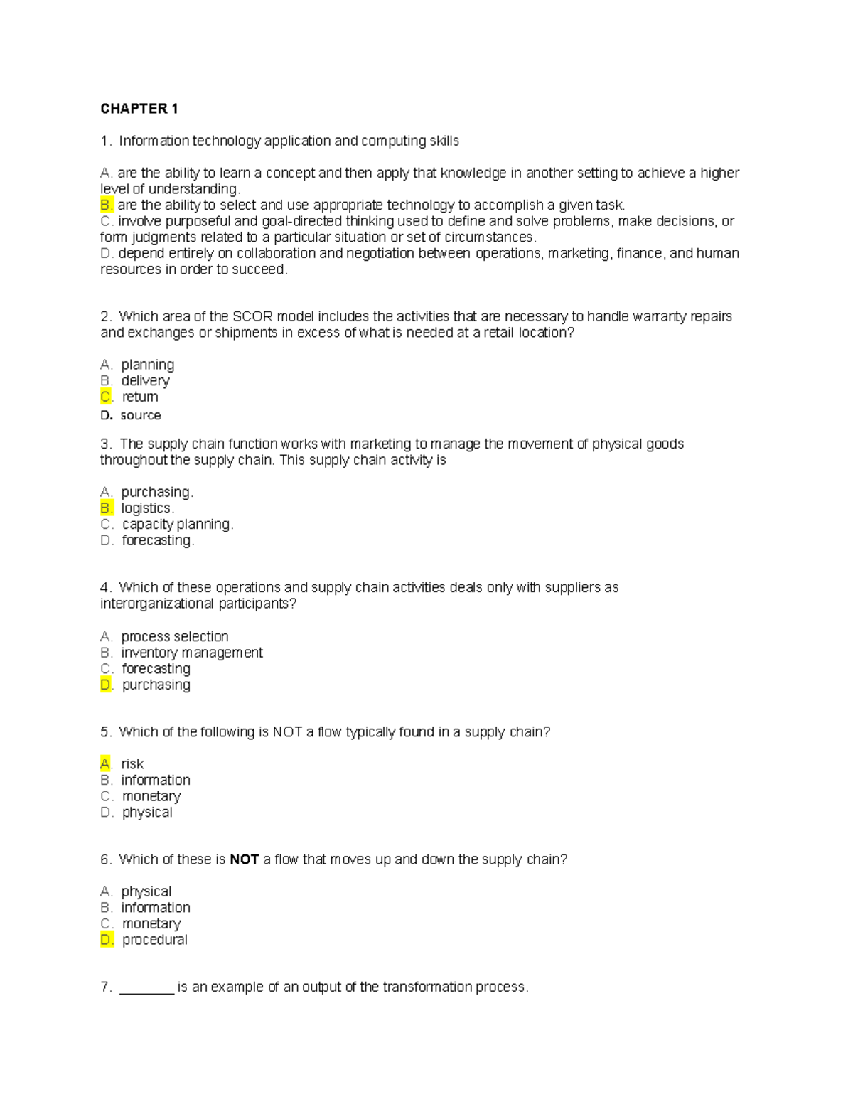 Chapter 1 Homework Assignments Chapter 1 Information Technology Application And Computing
