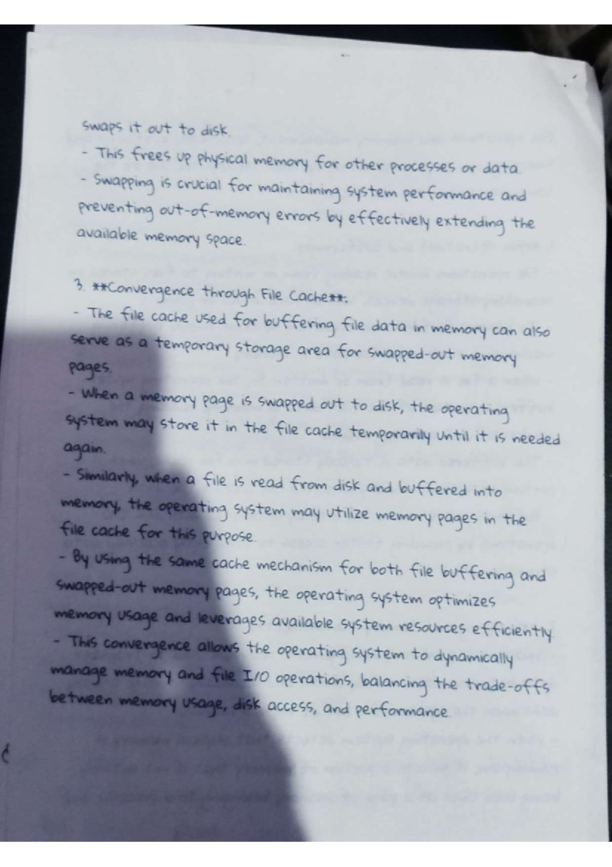 Aos assignment - Advance Operating System - Studocu