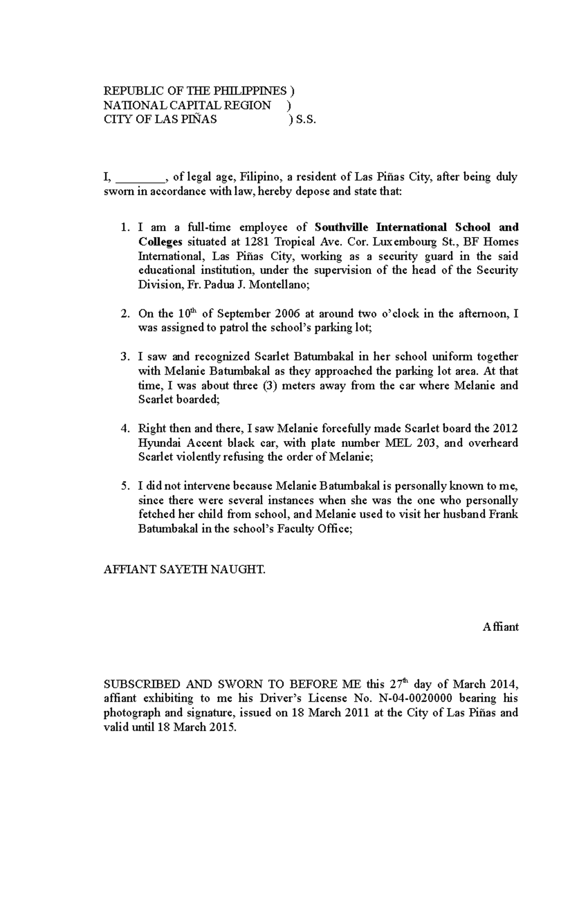Sworn-statement-sample compress - REPUBLIC OF THE PHILIPPINES ...