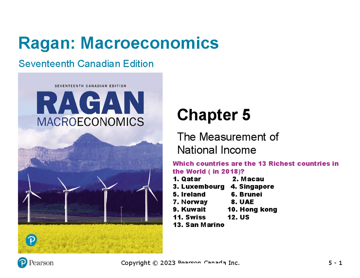 ECON203 - Chapter 5 - ppt notes - ECON 203 - Concordia - Studocu