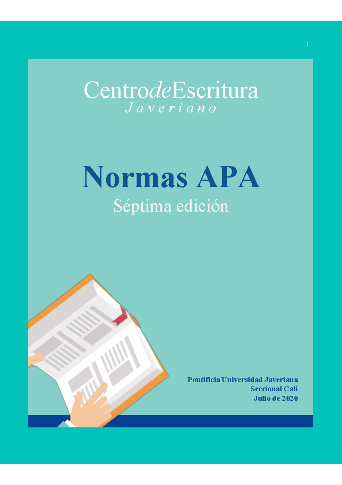 Normas APA séptima edición - CentrodeEscritura J a v e r i a n o Normas ...