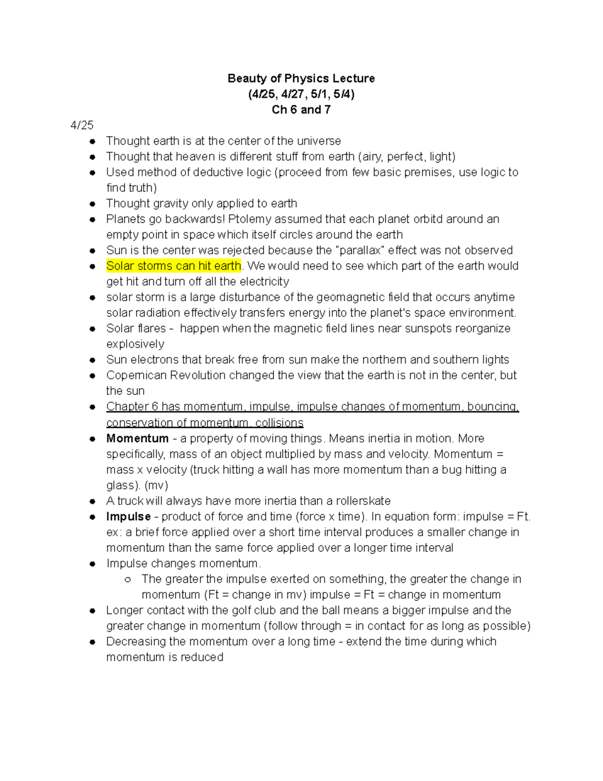 Beauty of Physics Lec - Beauty of Physics Lecture (4/25, 4/27, 5/1, 5/4 ...