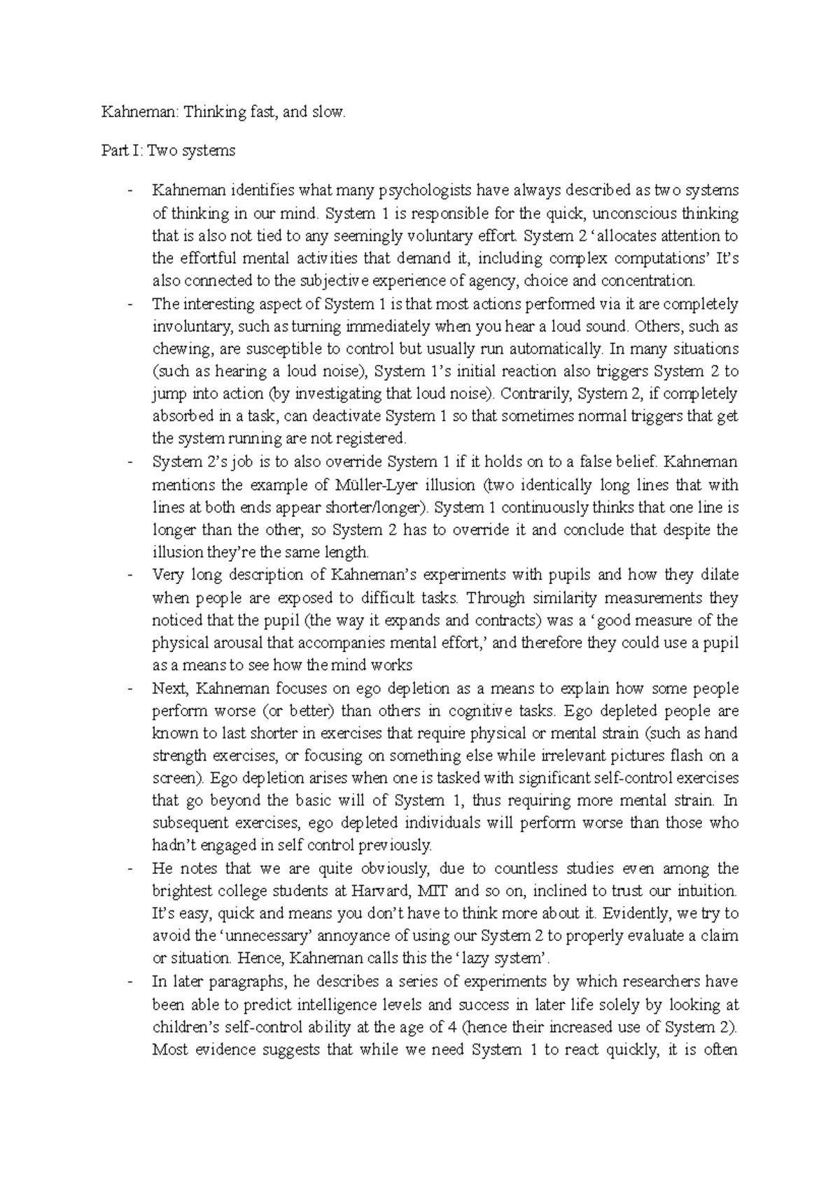 Thinking Fast and Slow - Kahneman - Kahneman: Thinking fast, and slow ...