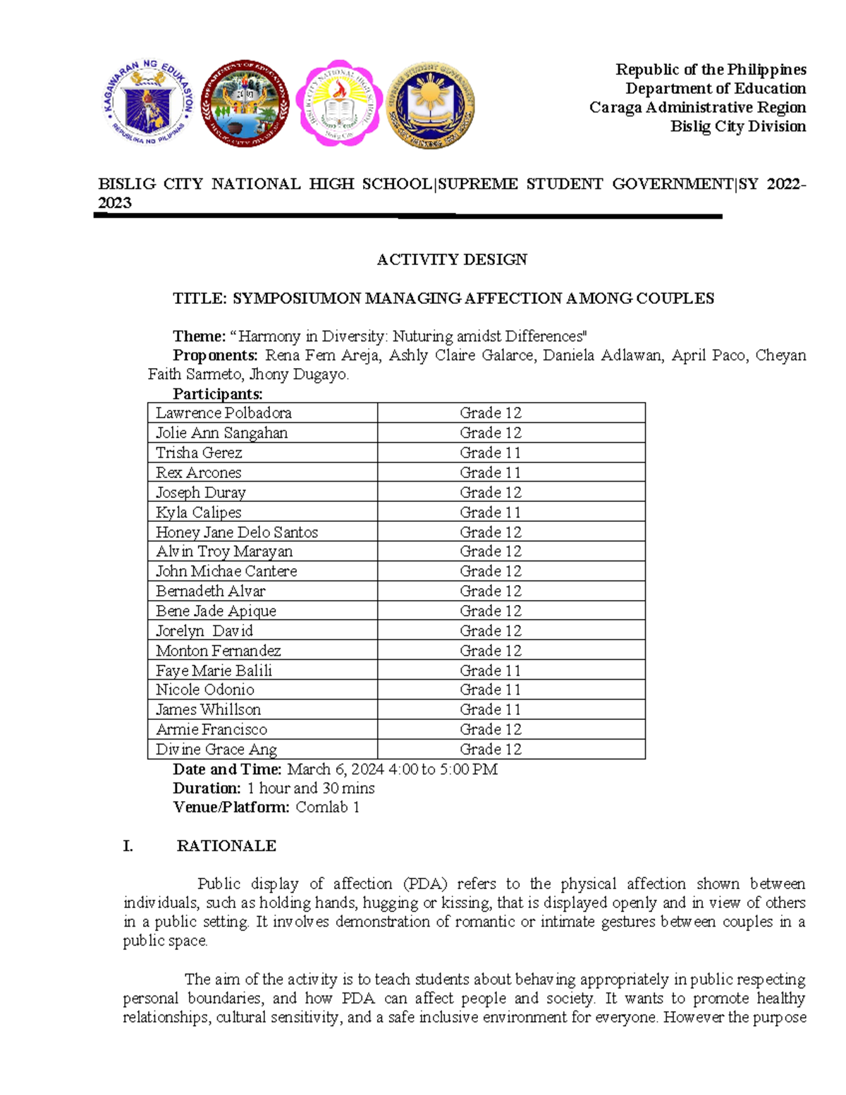 Immersion-GRP-2 - eyyyy - Republic of the Philippines Department of ...