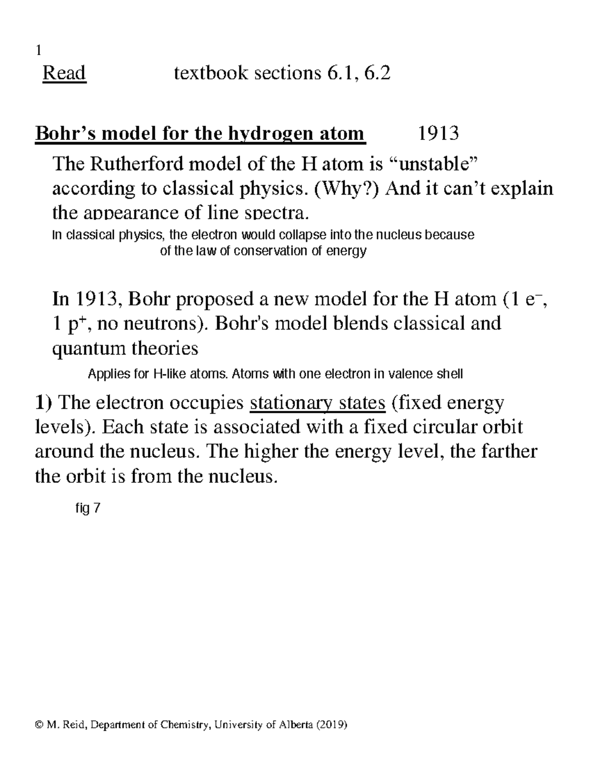 Pre-lecture 03 Sept 11 - Lecture notes 3 - Warning: Unimplemented ...