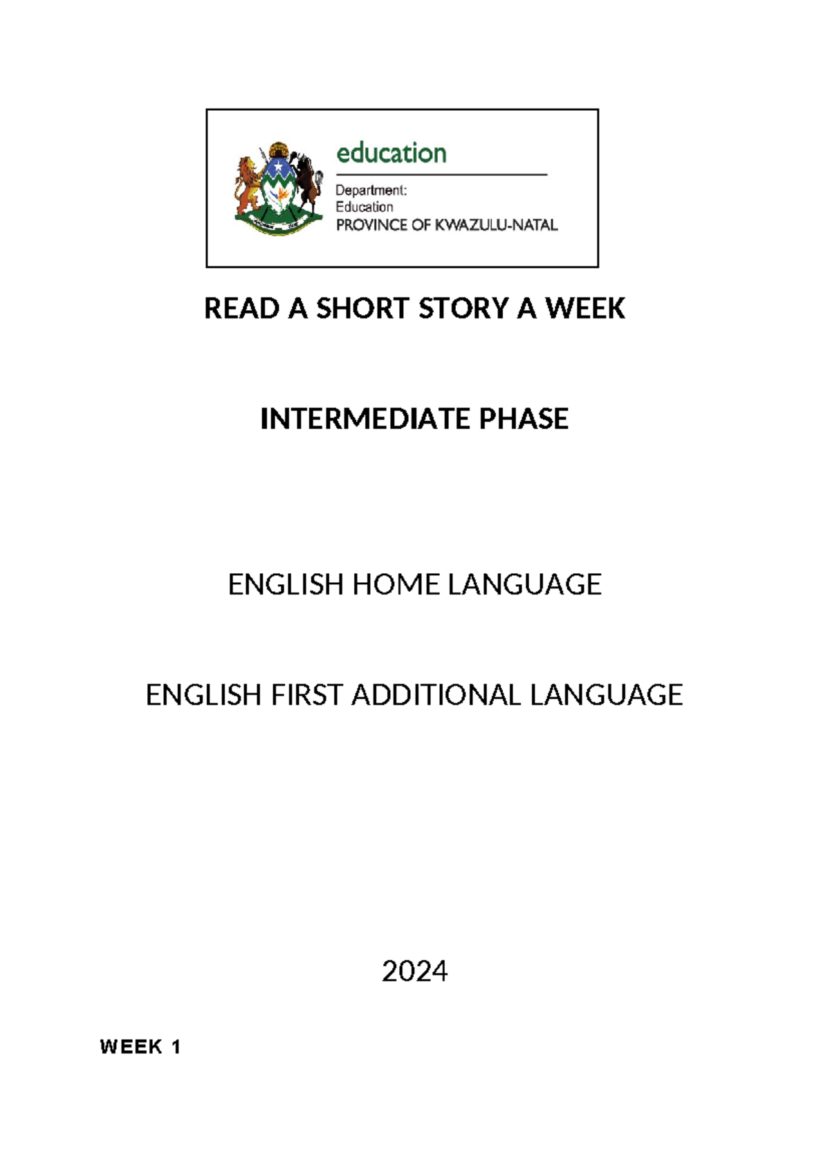 2024 Read a short story a week IP - READ A SHORT STORY A WEEK ...