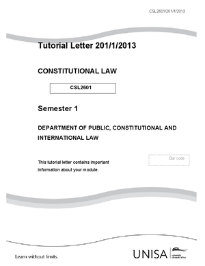 Study Guide for CSL2601 - © 2016 University of South Africa All rights ...