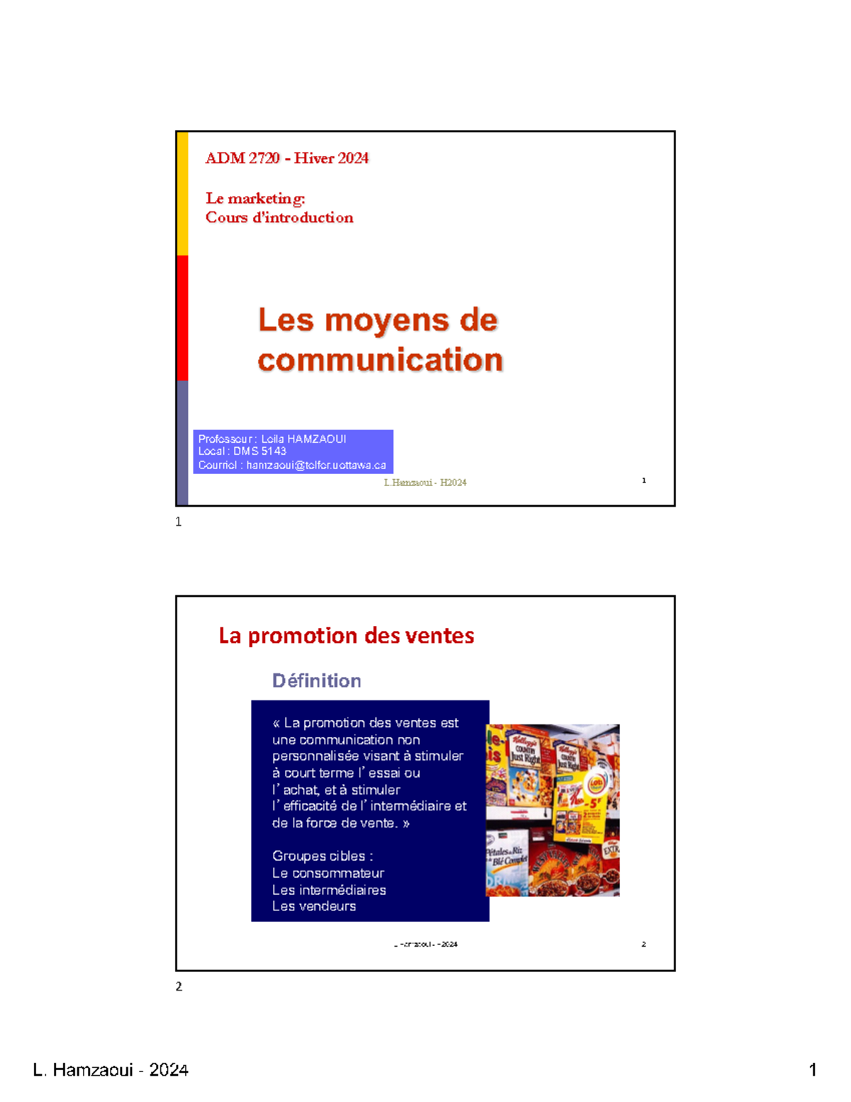 ADM2720 -H2024 Moyens de Communication - L - H ADM 2720 - Hiver 2024 Le ...