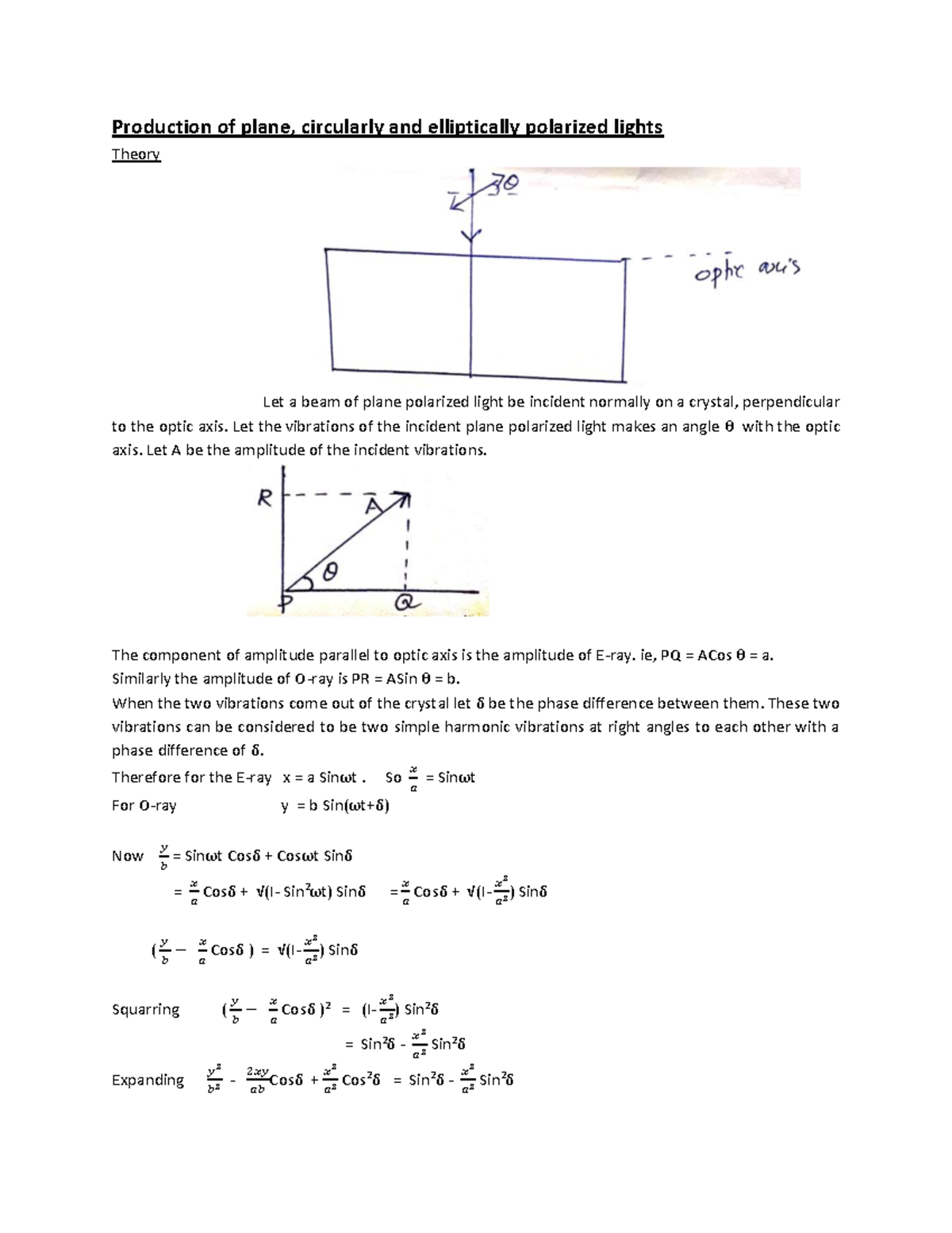 Polarization-part III in complementary physics - StuDocu