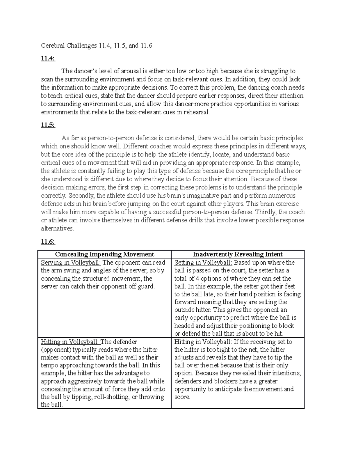 Cerebral Challenge 11.4, 11.5, 11.6 ( Motor) - Cerebral Challenges 11 ...