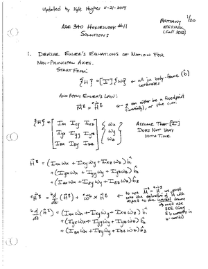Aae340hw2 solution - AAE 34000 - Studocu