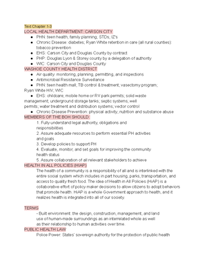 CHS health and age - M. Works - CHS 101 - Aging and Health Barriers to ...