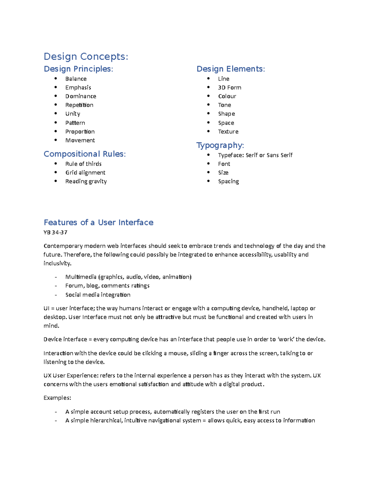 Design Concepts - ATAR units 3 and 4 - Design Concepts: Design ...