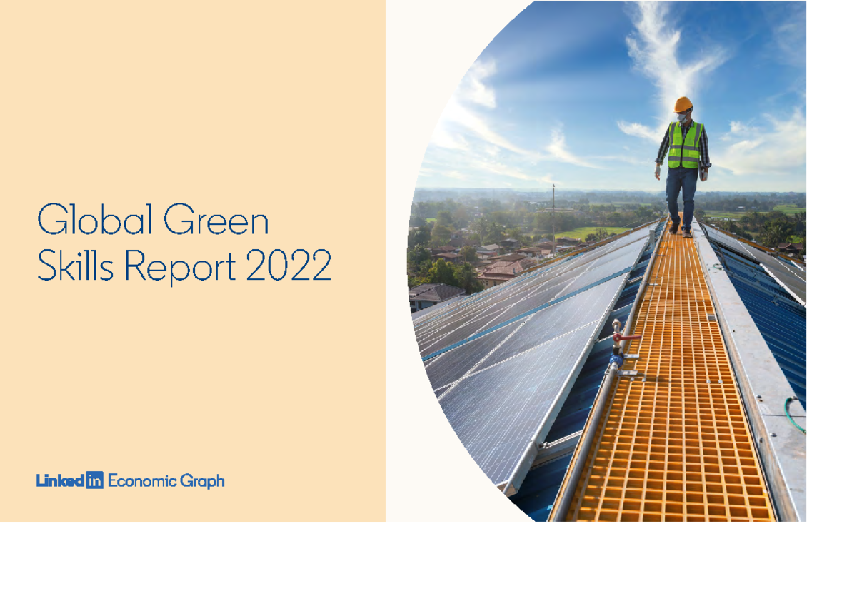 Li green economy report 2022 - Global Green Skills Report Table of ...