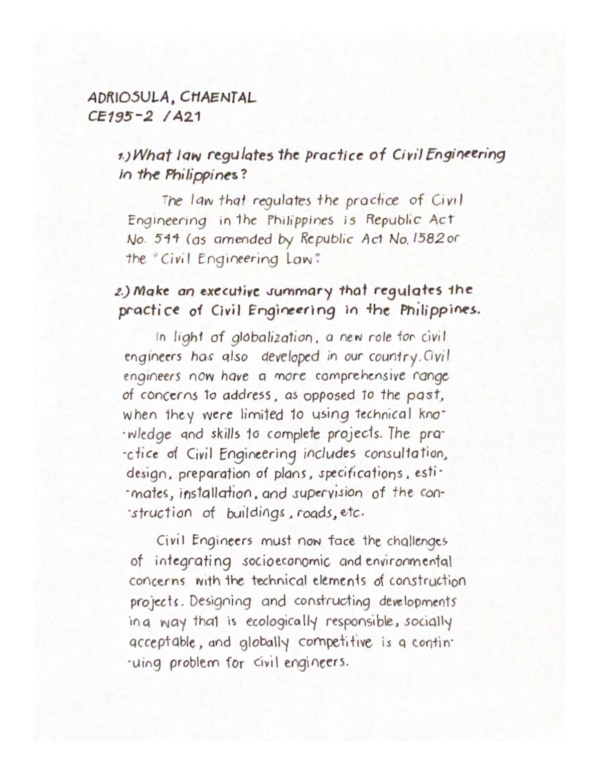 2Q2223 CE195-2 A21 IRW01 Adriosula Chaental - Reinforced Concrete ...