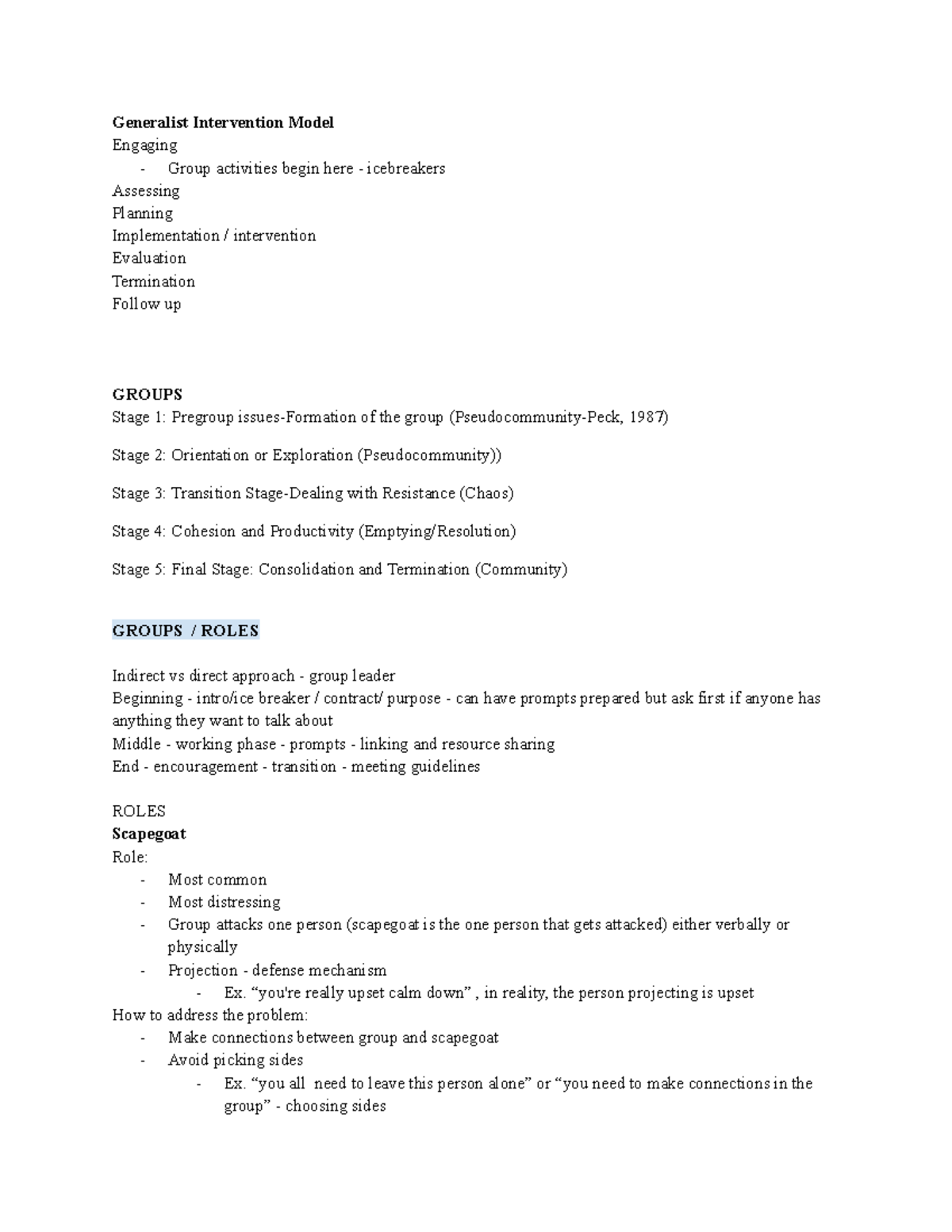 Sw 321 - This is the second in the sequence of practice classes with ...