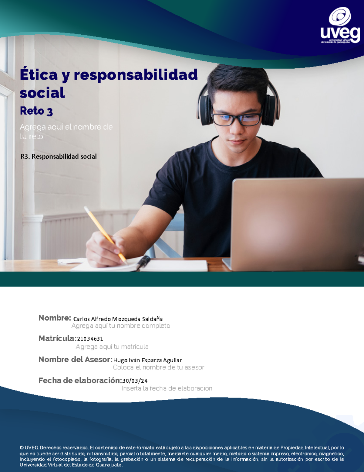 Mozqueda Carlos R3 U2 - Reto 3 Ética y responsabilidad social Nombre ...