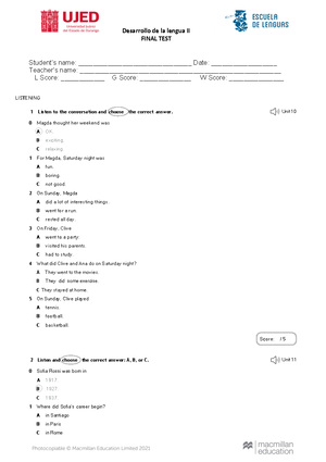 Weather transcript - Para saber las estaciones del año en Inglés ...