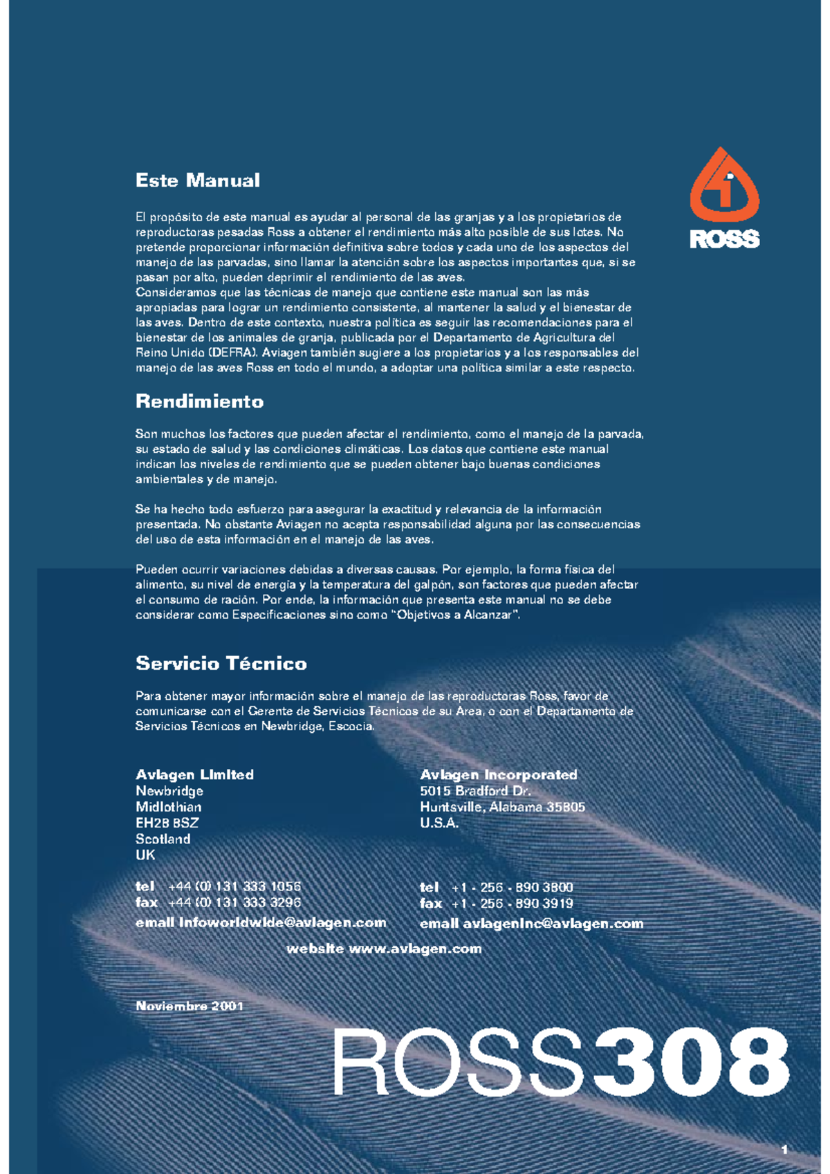 457269327 Guia de Manejo Reproductoras Ross 308 pdf - Este Manual El ...