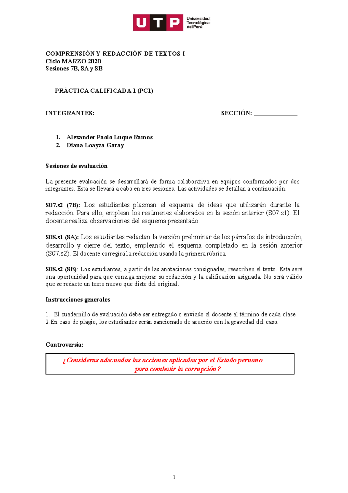 Annotated N01I 8A%20y%208B %20Pr%C3%A1ctica%20Calificada%201%20%28PC1 ...