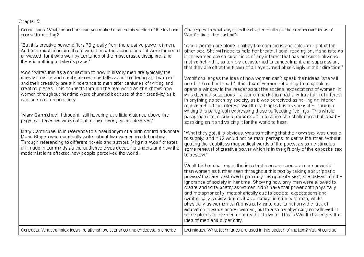 4 C Thinking Routine Reading to Write (1) (1) (2) (1) - Chapter 5 ...