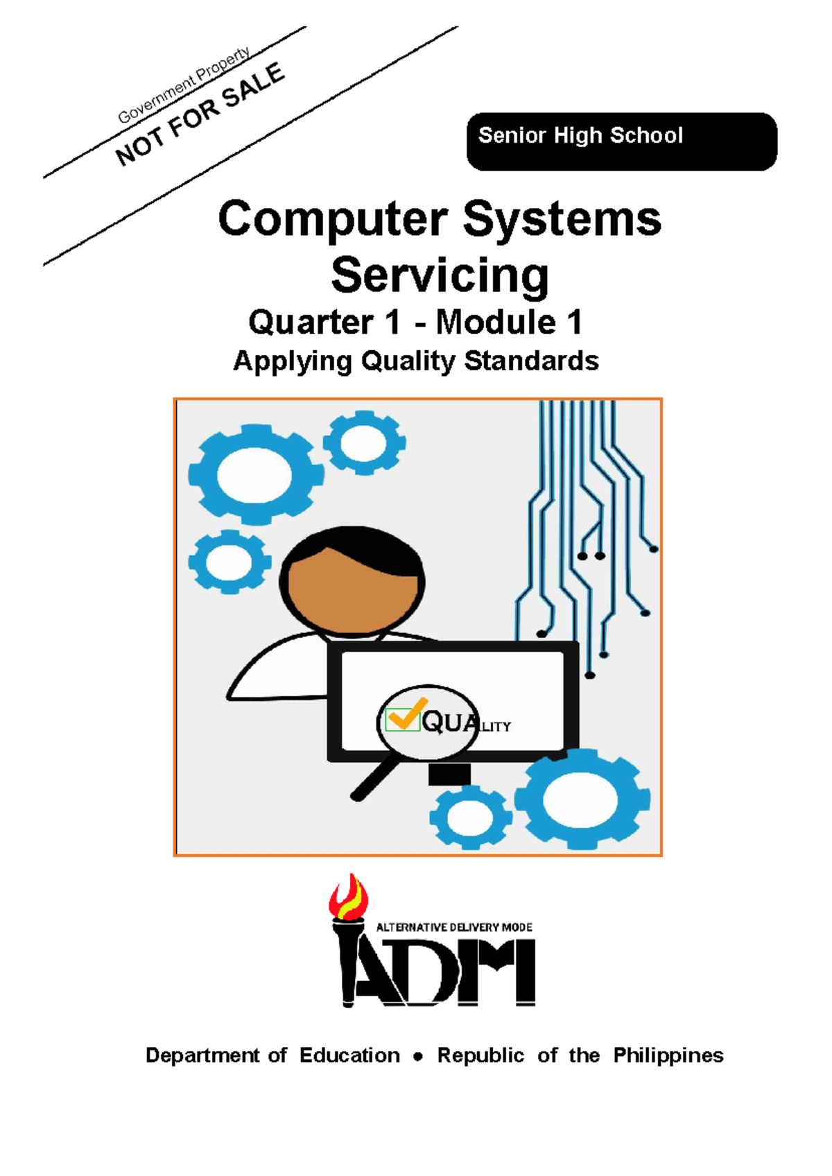 Computer system servicing module grade 12 - ####### Senior High School ...