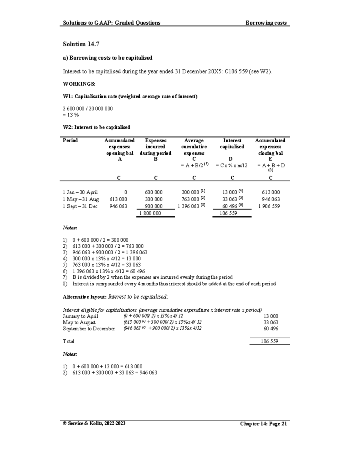 Class Work 14 - QSAT 2022 GAAP - Solutions to GAAP: Graded Questions ...