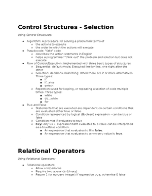 CPlus Plus Overview - C++ Overview C++ is a statically typed, compiled ...