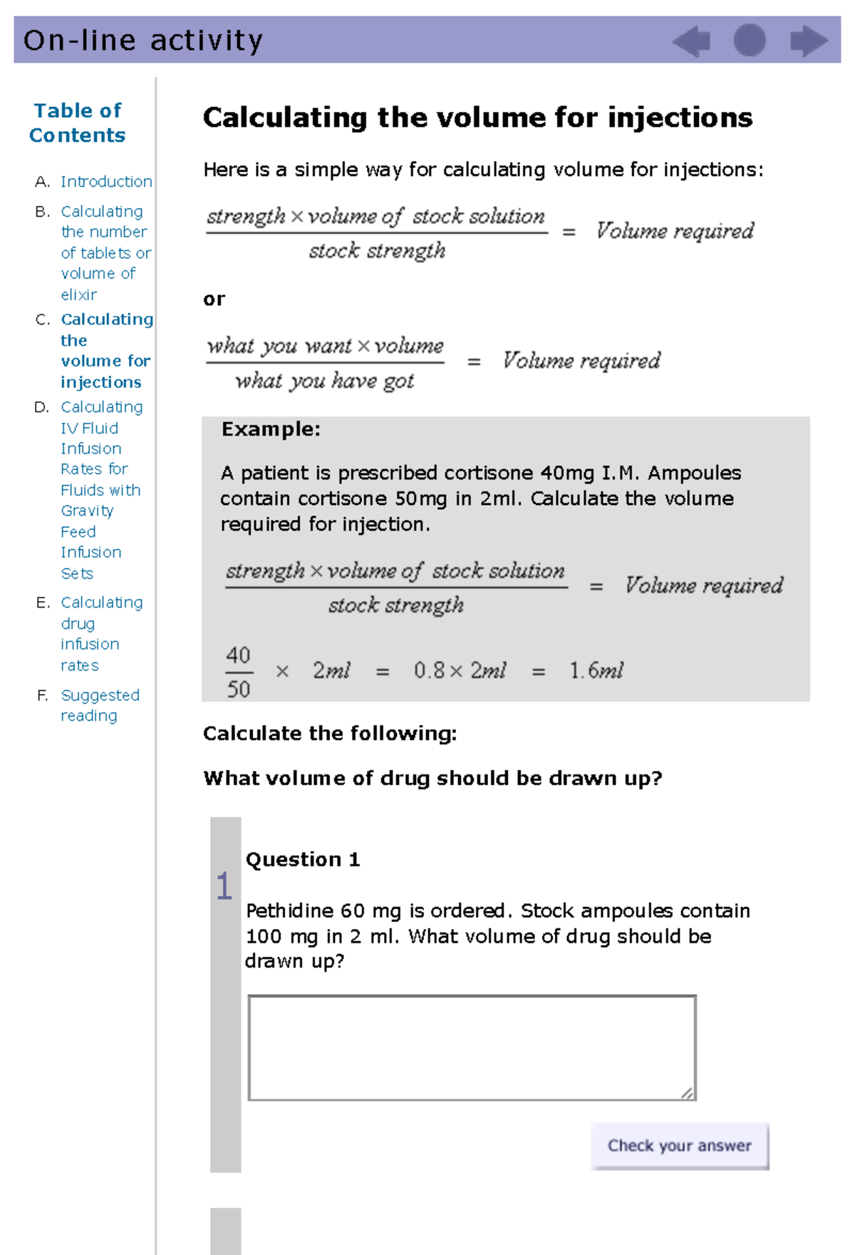 PCC Revision - Complete version 2019 - On-line activity Table of ...
