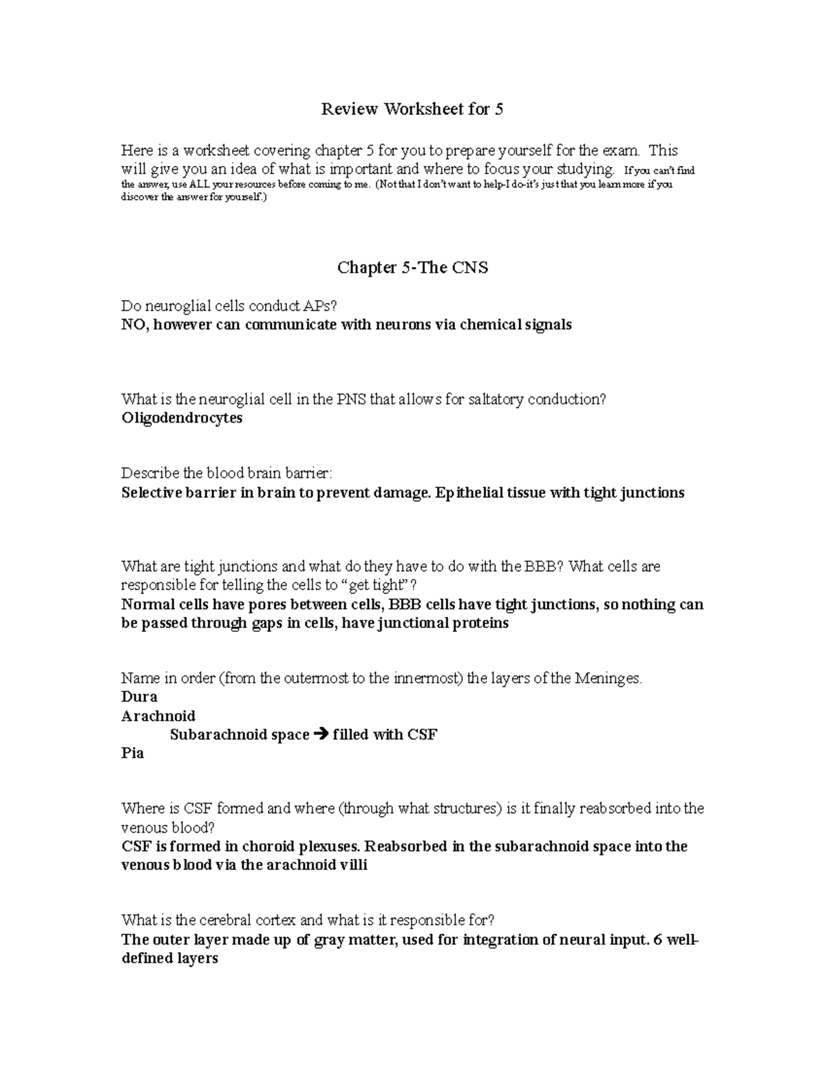Review Worksheet Chapter 5 Review Worksheet For 5 Here Is A Worksheet