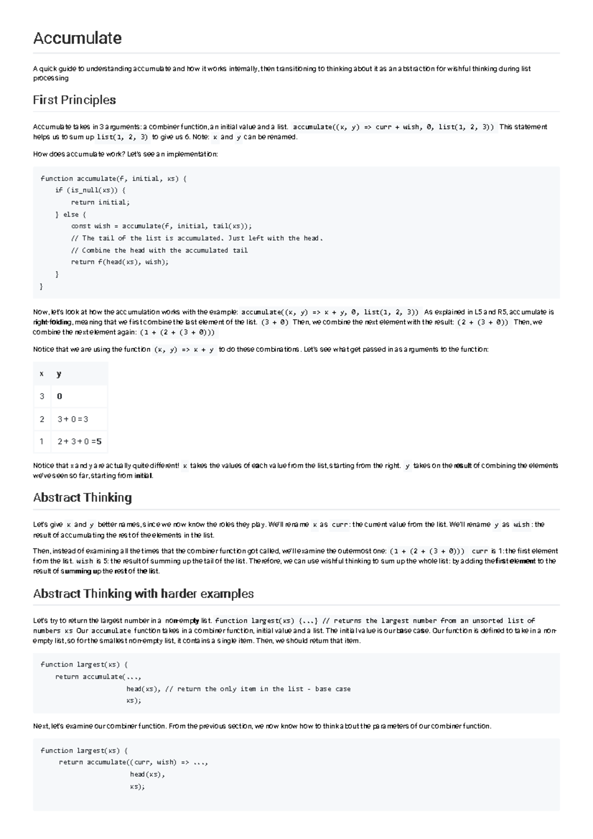 Accumulate Explained - AccumulateAccumulate A quick guide to understanding accumulate and how it ...