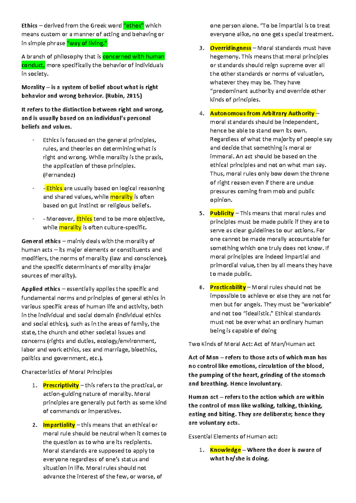 Ethics reviewer - Ethics – derived from the Greek word “ethos” which ...