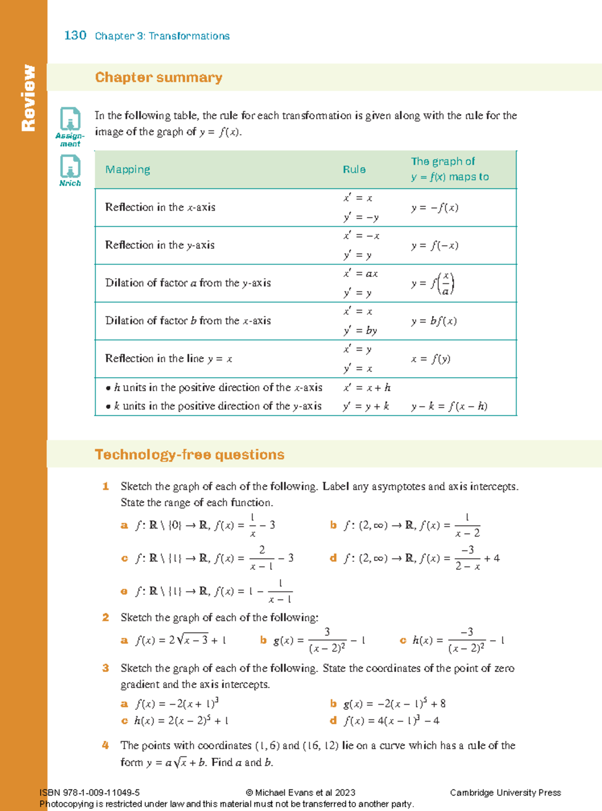 Methods 34 2ed full Part1 - Review 130 Chapter 3: Transformations Assign- ment Nrich Chapter ...