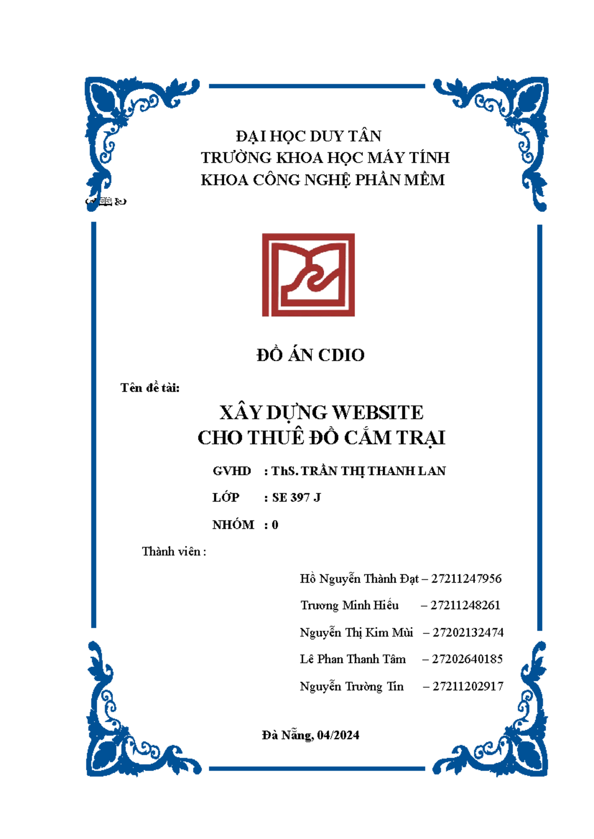Xác Đinh Yêu Cầu - ĐẠI HỌC DUY TÂN TRƯỜNG KHOA HỌC MÁY TÍNH KHOA CÔNG ...