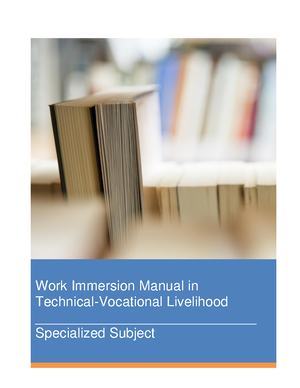 Gjrrshs Manual-Work-Immersion Specialized-Subject - 1111111111111111121 ...