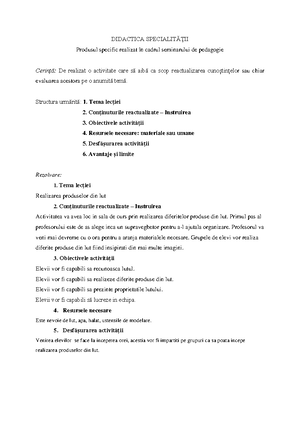 11. Fisa de asistenta - FISA PENTRU ASISTENTA LA ORA Disciplina ...