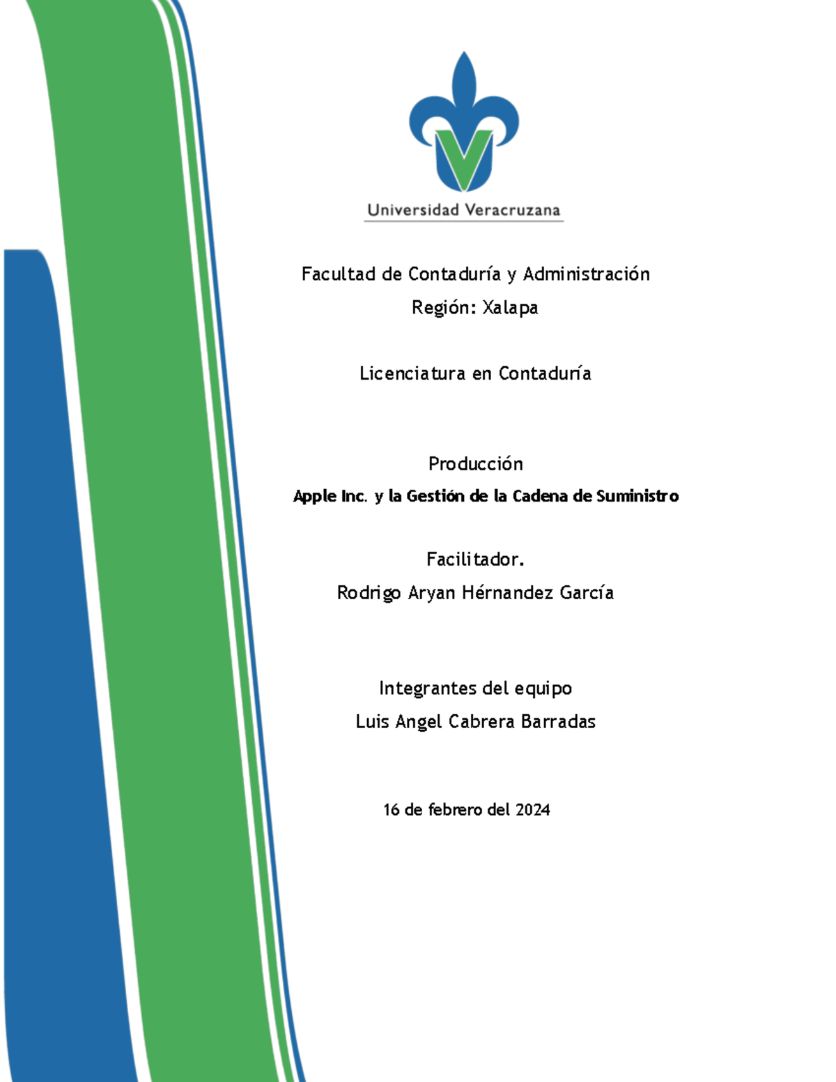 Apple Inc. y la Gestión de la Cadena de Suministro Cabrera Barradas ...