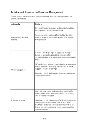 CAFS Acronyms - CAFS ACRONYMS RESOURCE MANAGEMENT Factors affecting ...