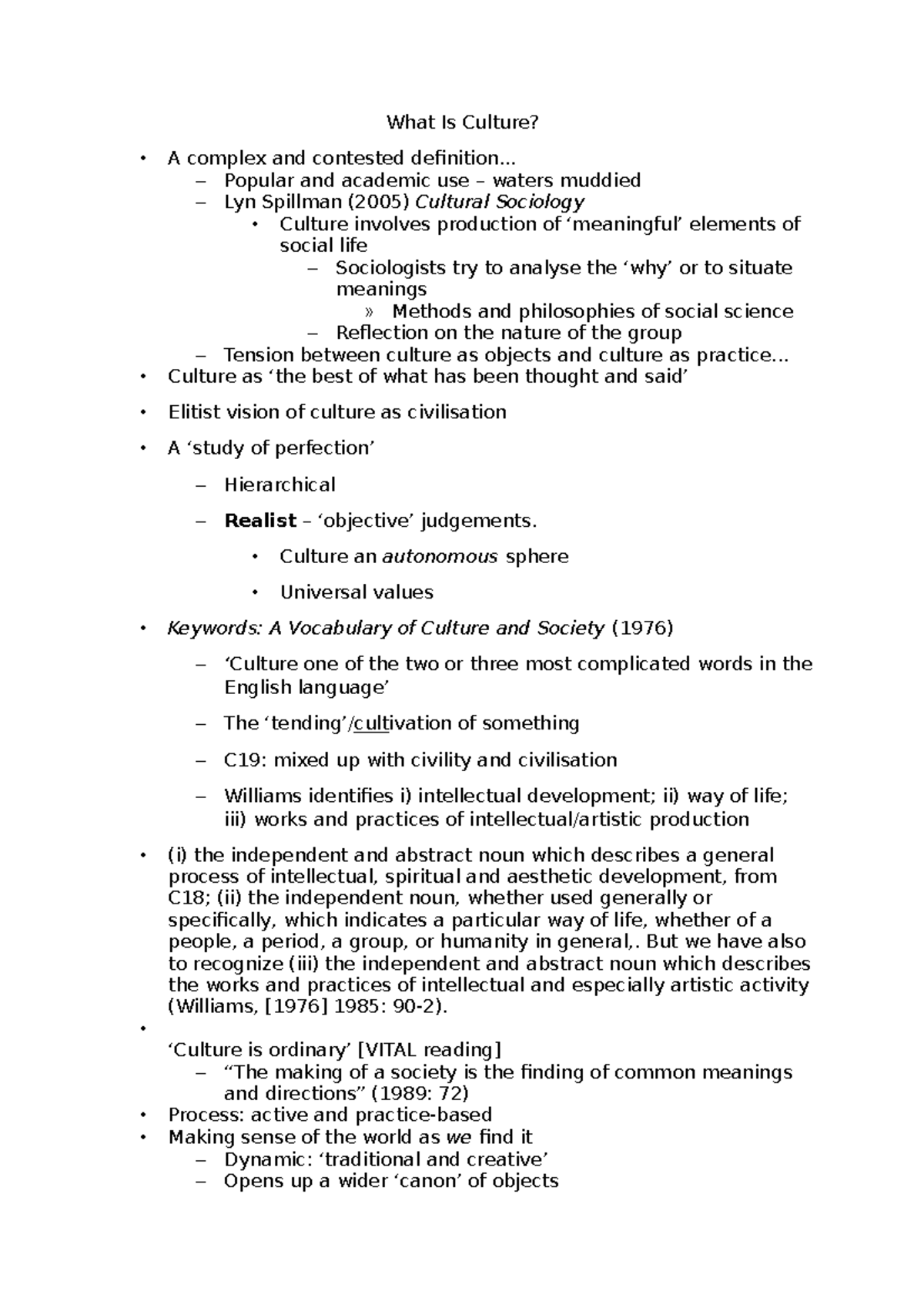 What Is Culture 7 Lecture Notes 7 What Is Culture A Complex And what-is-culture-7-lecture-notes-7-what-is-culture-a-complex-and